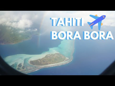 Air Tahiti to Bora Bora Flight | PPT to BOB VT 402