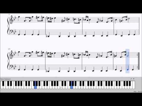 Star Wars -The Imperial March - Free PDF Piano Score - Easiest Version 2017