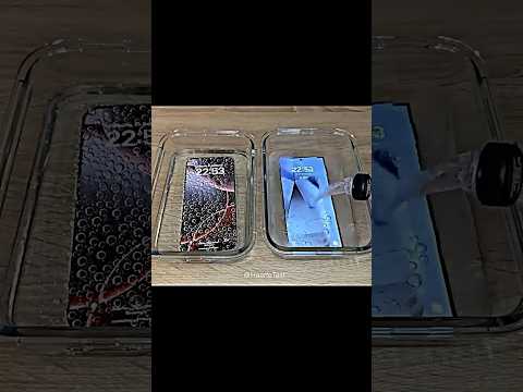 iPhone 16 Pro Max vs Samsung Galaxy S24 Ultra - Sparkling Water Freeze Test!