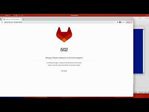 create gitlab instance using docker