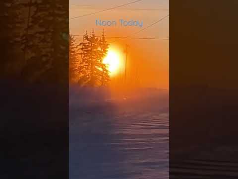 Sun at Noon Today #sun #midday #nwt #arctic