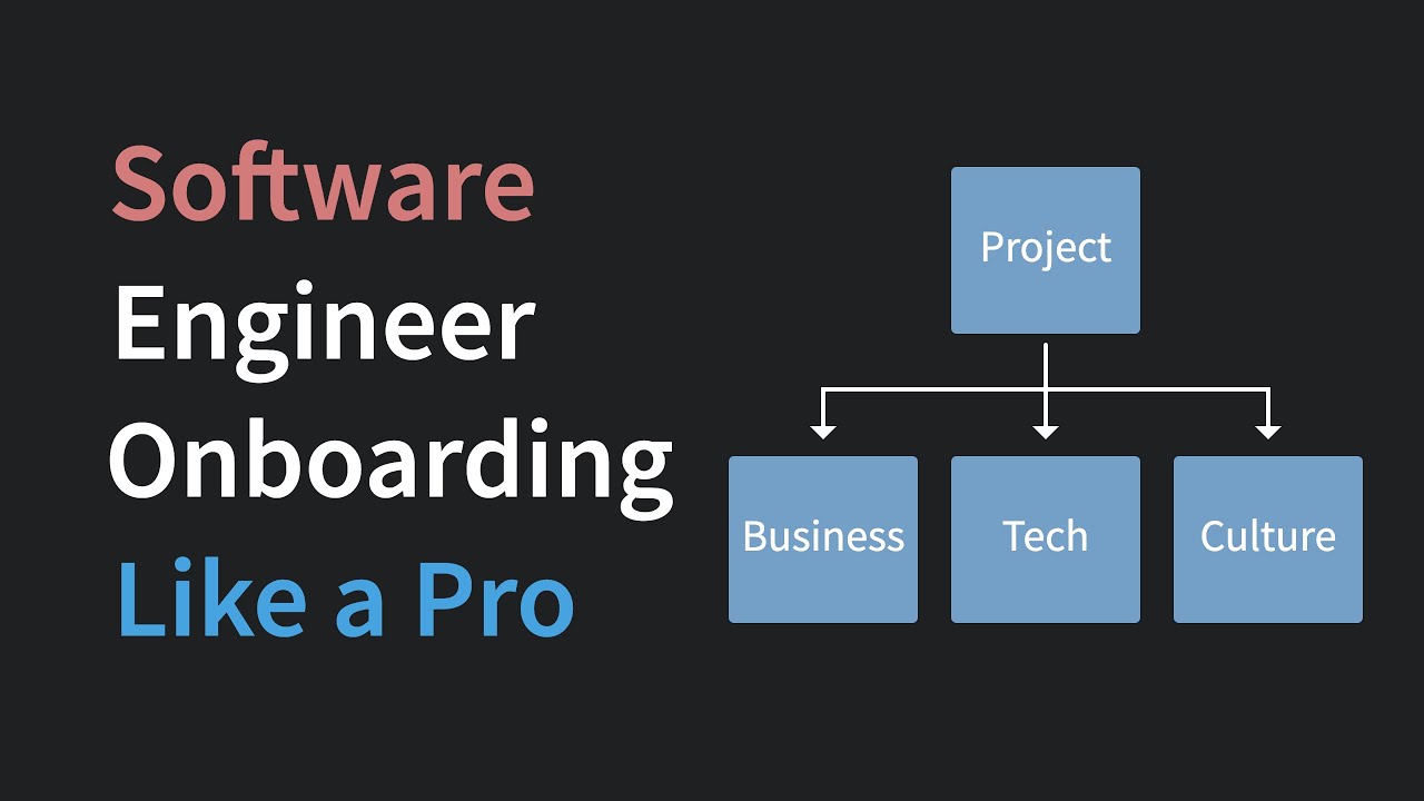 Software Engineer Onboarding Like A Pro