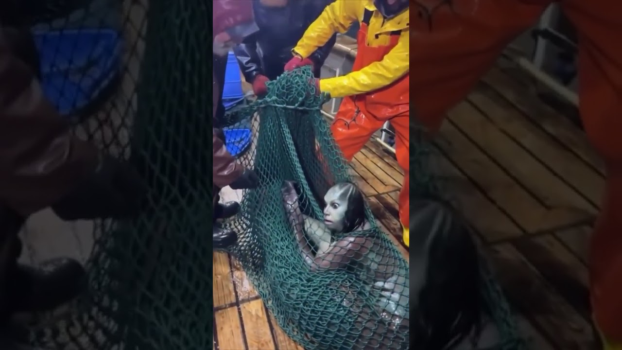 Real Mermaid Caught on Camera by Fishermen | Shocking Ocean Discovery