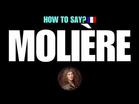 HOW TO PRONOUNCE MOLIERE CORRECTLY? NATIVE FRENCH PRONUNCIATION