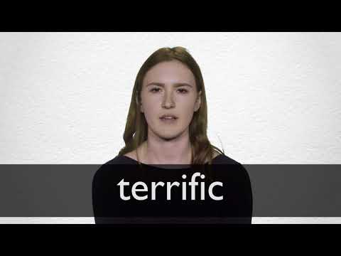 TERRIFIC definition and meaning | Collins English Dictionary
