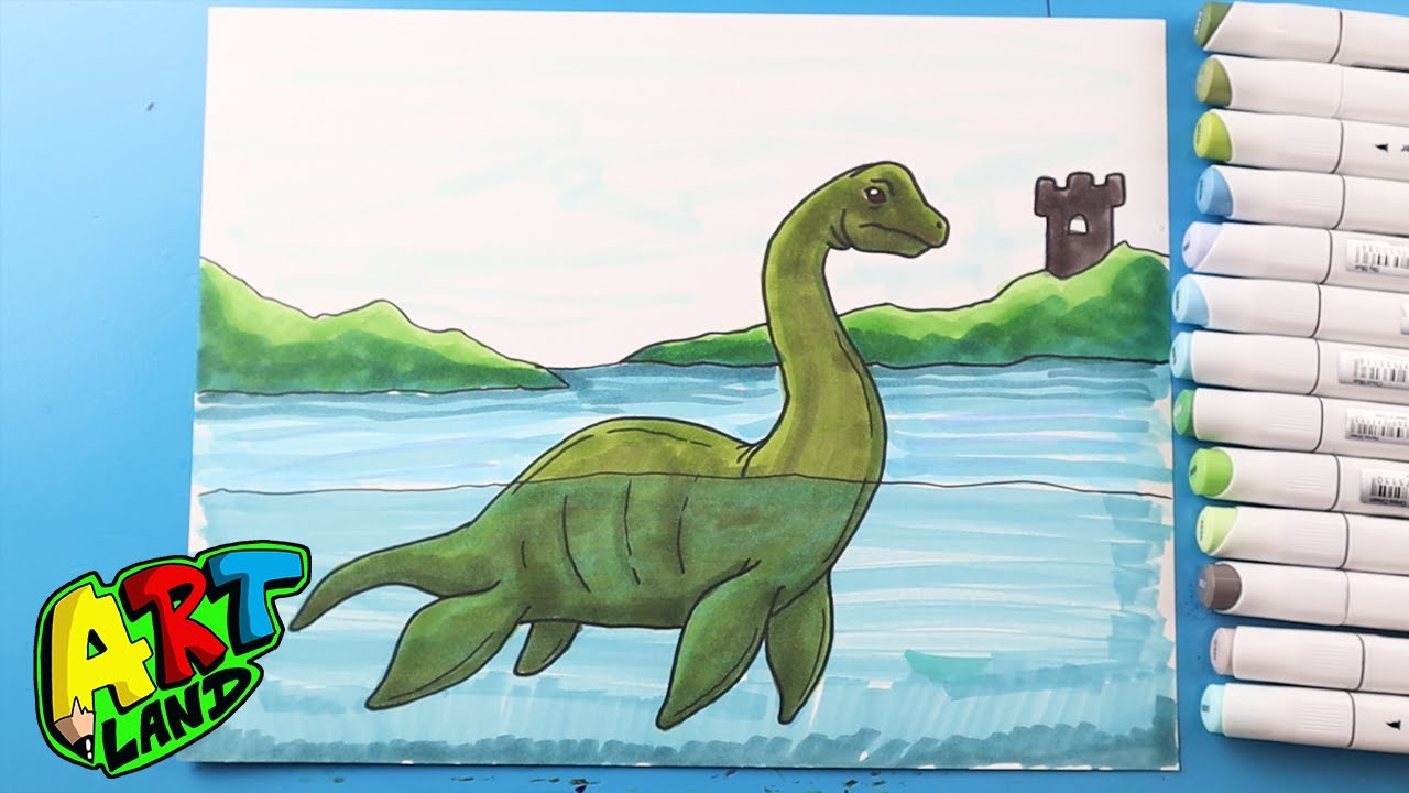 How to Draw the Loch Ness Monster
