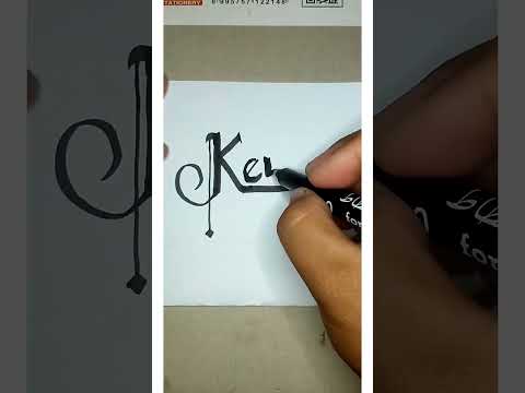 calligraphy name Keyla | tulisan indah #shorts #hayaart #tulisancantik #kaligrafi #calligraphy #art