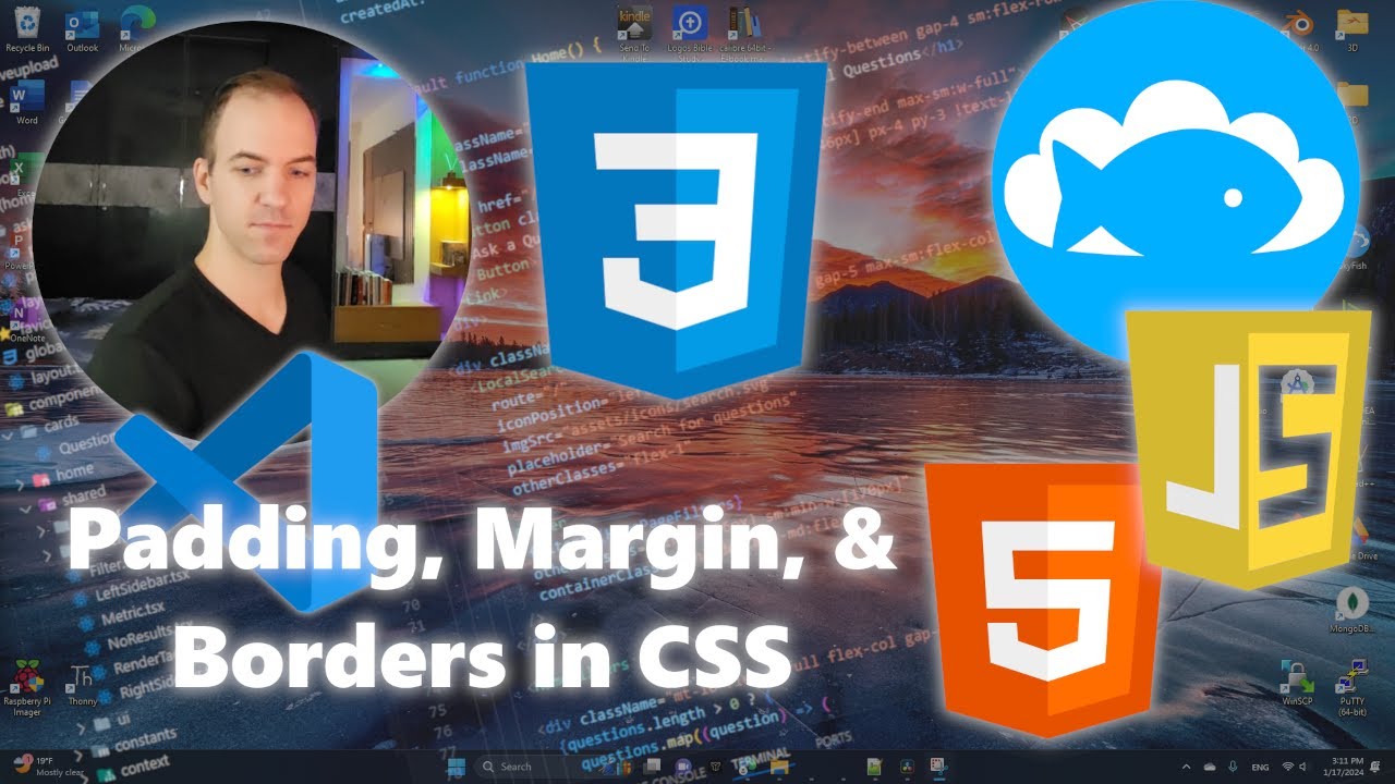 12. Padding, Margin, & Borders in CSS