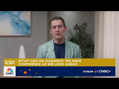 Intuit CEO: This is the fastest organic growth in over a decade