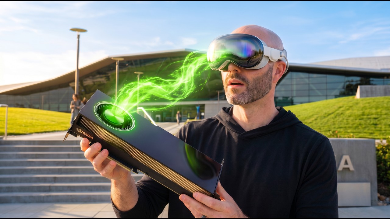 Apple Vision Pro Just Took a Massive Leap (NVIDIA Interview)