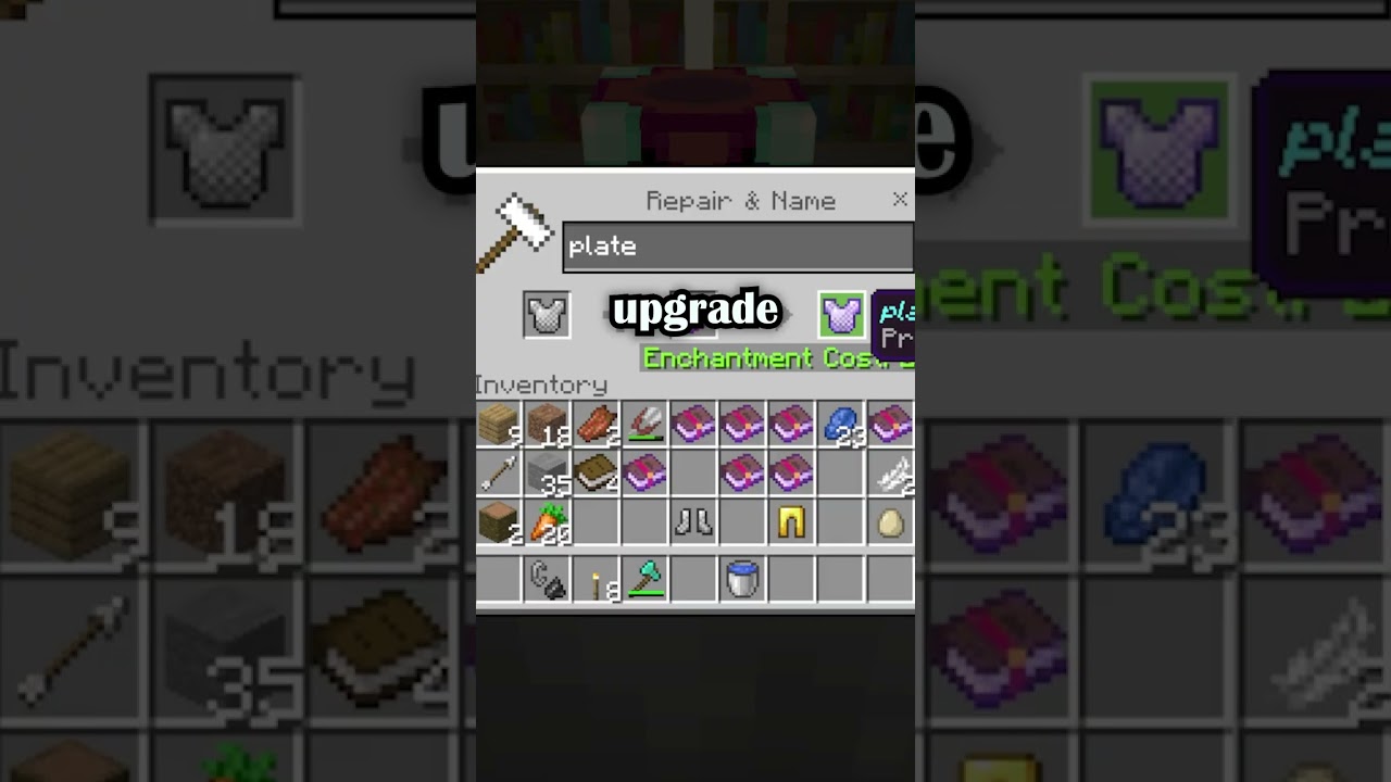 Minecraft Anvil Tutorial