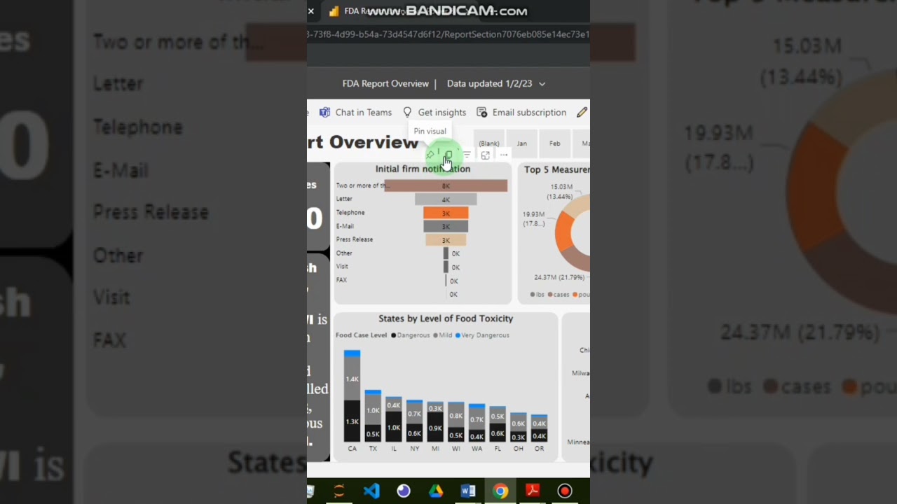 how to copy PowerBI visual as image