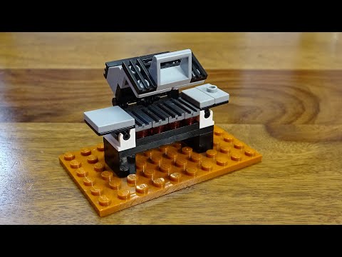 Building a Mini Lego Barbecue Grill