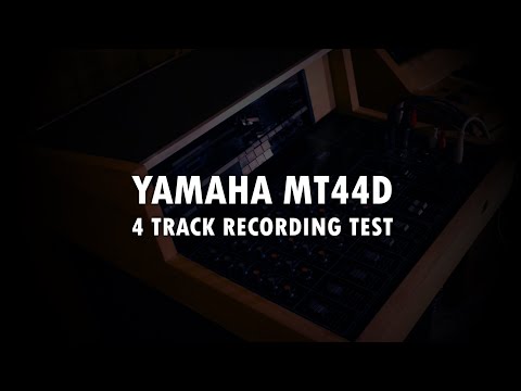 Yamaha Multitrack 4-Track Tape Recorder MT44d, Recording | Reverb