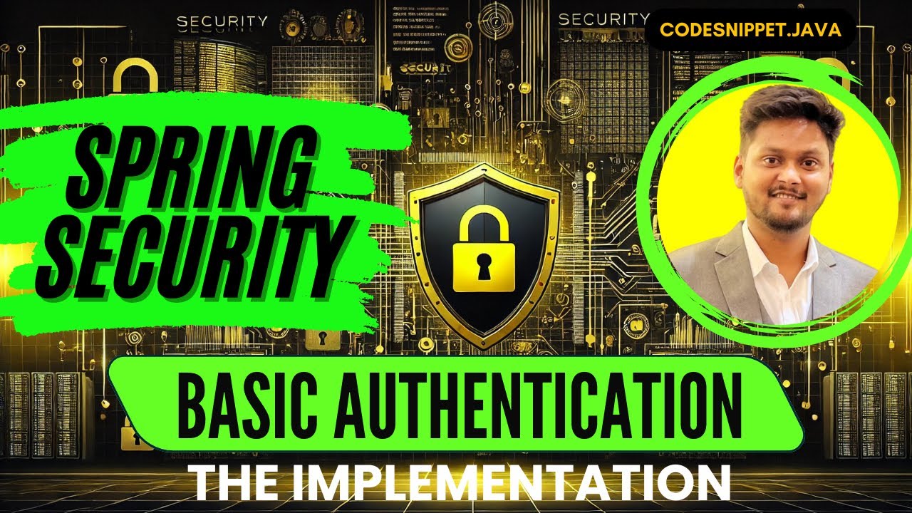 🔐 Spring Security Basic Authentication Explained – Step by Step