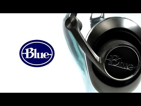 Blue Lola Hi-Fidelity Headphones, Black | Gear4music