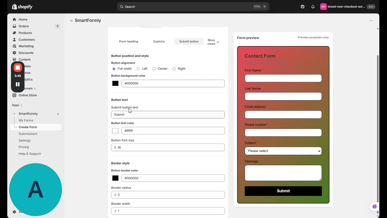 SmartFormly Form Builder
