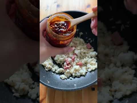 chili crunch fried rice