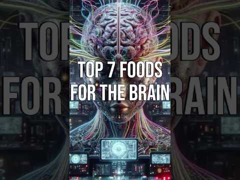 7 Brain-Boosting Foods To Eat For Better Focus And Memory #healthtips #facts #brainhealth #focus