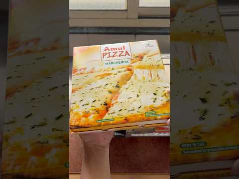 Amul Margherita Pizza #amul #pizza #margherita #asmr #viral #trending #shorts