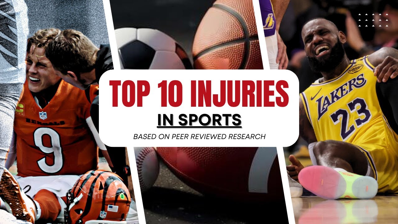 The Top 10 Most Common Sports Injuries (Backed by NCAA, NFL & Olympic Data)