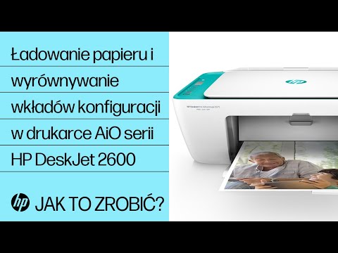 Drukarki wielofunkcyjne HP DeskJet 2600 - Instalacja | Pomoc techniczna HP®