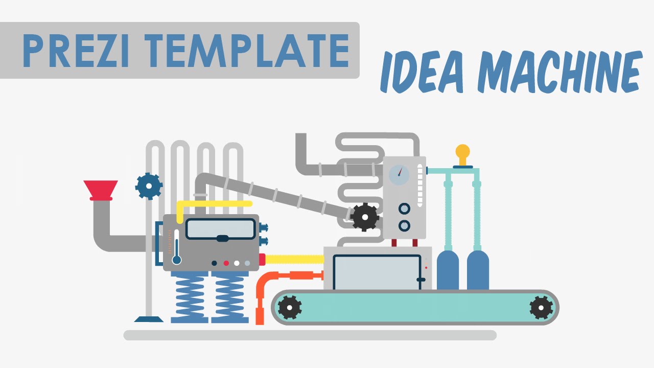 Idea Machine - Prezi Template