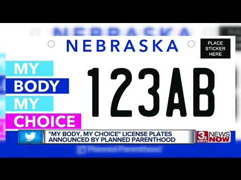 Planned Parenthood unveils new license plates