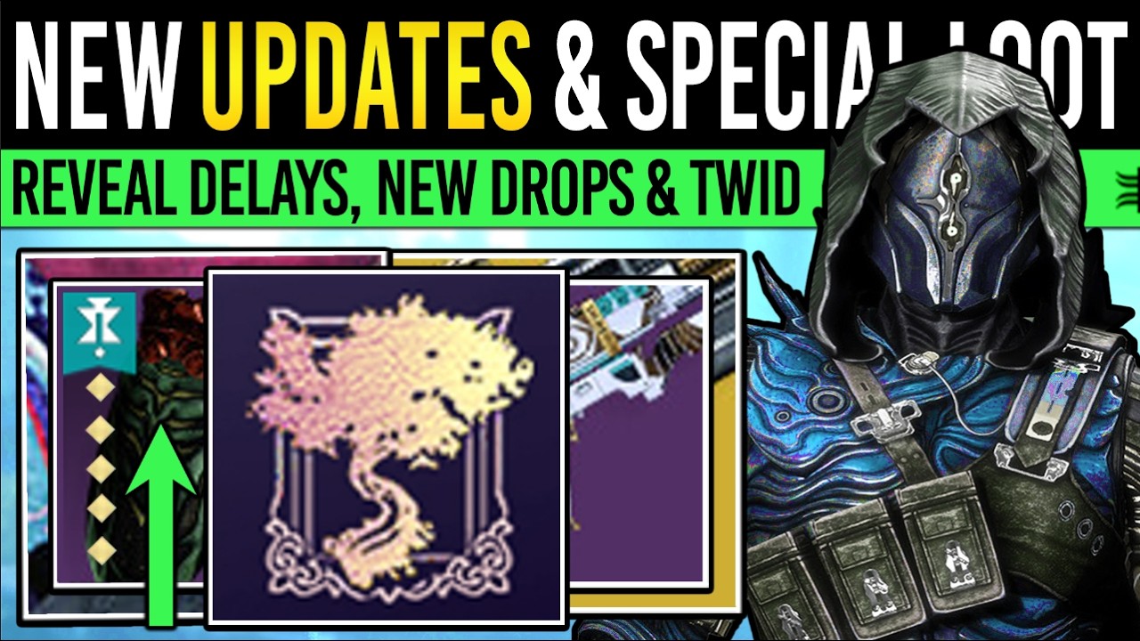 Destiny 2: TWID UPDATES & REVEAL DELAYS! Special DROPS, Challenge, New Emblems, Featured Loot!