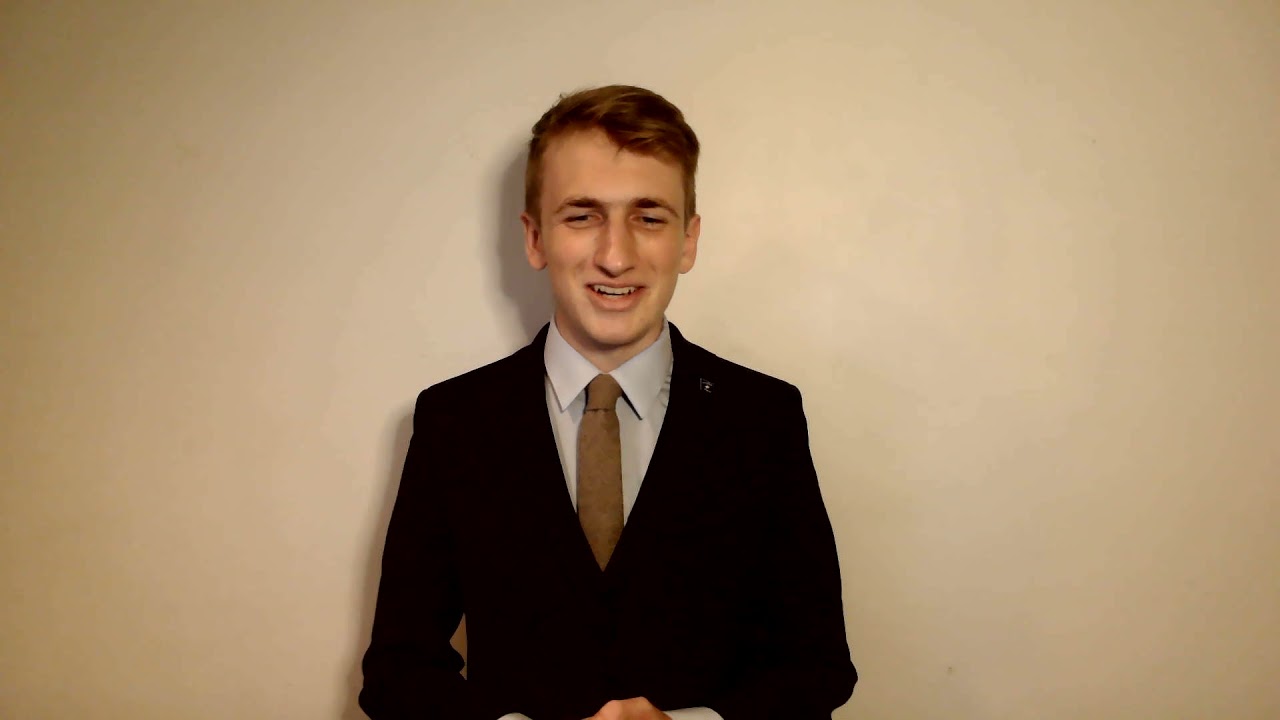 Impromptu Finalist, Patrick McDonald
