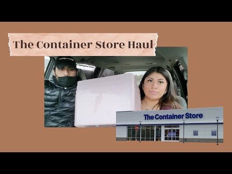 Container Store Haul for my At Home Office 😜