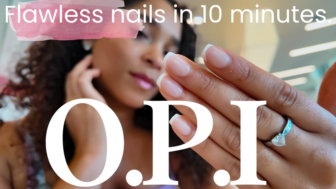 DIY Manicure on a Budget | OPI Press-On Nails Step-by-Step + Honest Review