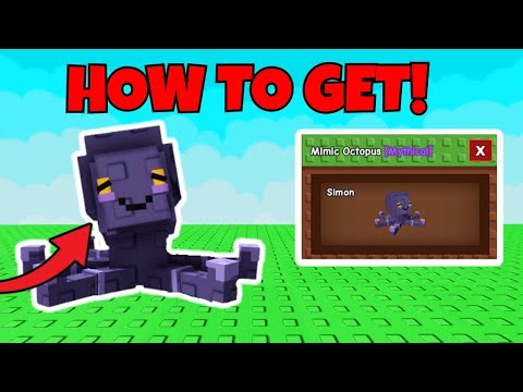 HOW TO GET MIMIC OCTOPUS PET SHOWCASE in GROW A GARDEN! | Roblox