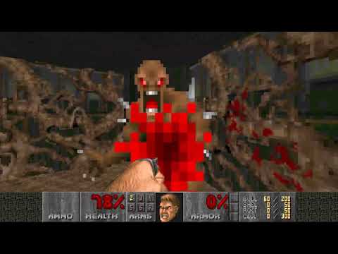 Doom Guy (DOOM 2) punches an Imp for 10 hours