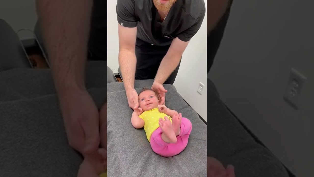 Infant Chiropractic Adjustment in Phoenix Arizona at Click Chiropractic