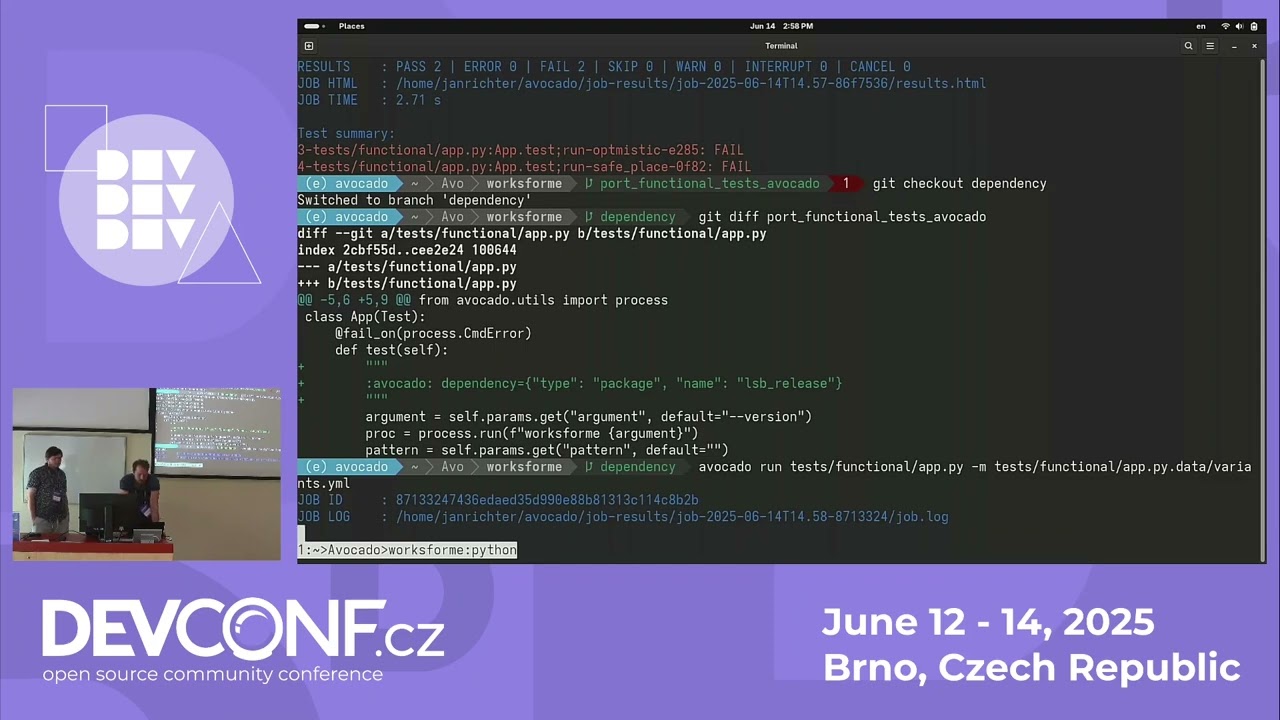 Avocado testing framework and how can make your testing easier - DevConf.CZ 2025
