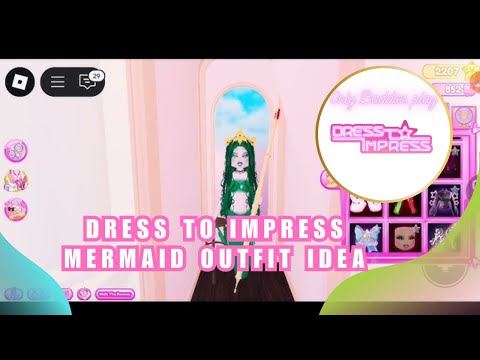 🧜♀️ Dress to Impress Mermaid Outfit Idea ✨ | Mythical Look with NO VIP Needed!
