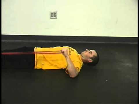 Resistance Band Lying External Rotation | Exercise.com