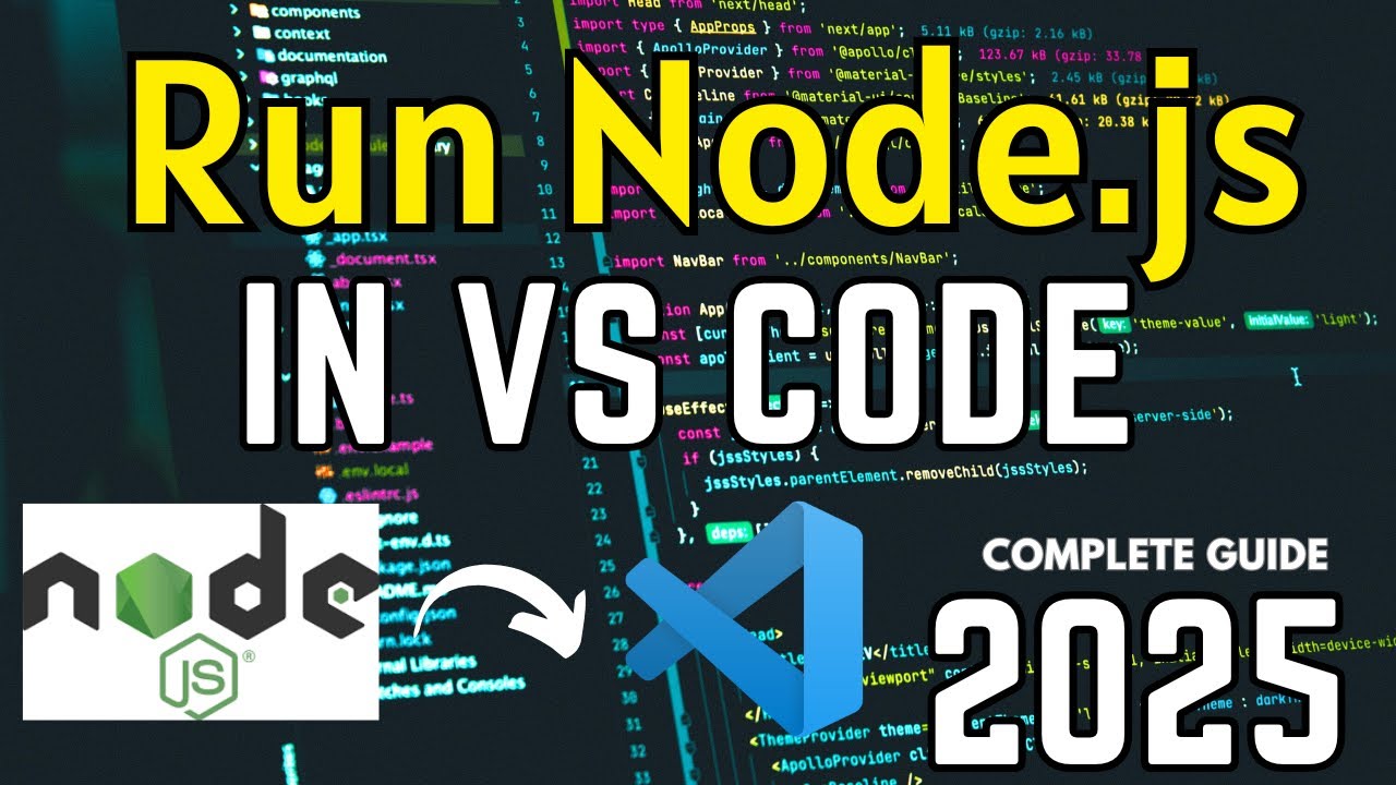 How to Run Node.js in VS Code on Windows 11 [2025] | Setup Node.js in VS Code | Node.js Tutorial