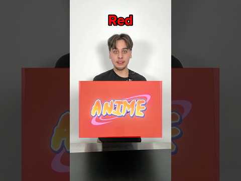 Anime Mystery Box, But it’s the Color RED