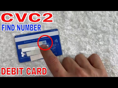 ✅ How To Find CVC2 Debit Card Number 🔴