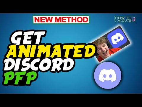 How to get animated discord pfp 2024