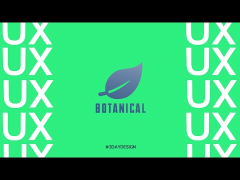 UX | 3DayDesign | Botanical Plant App