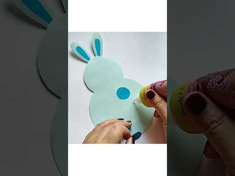 Bunny rabbit crafts #cpcreativeideas #bunny #bunnycard