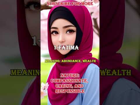 3 Beautiful names for muslim girls in islam #arabicnames #girlsislamicnames