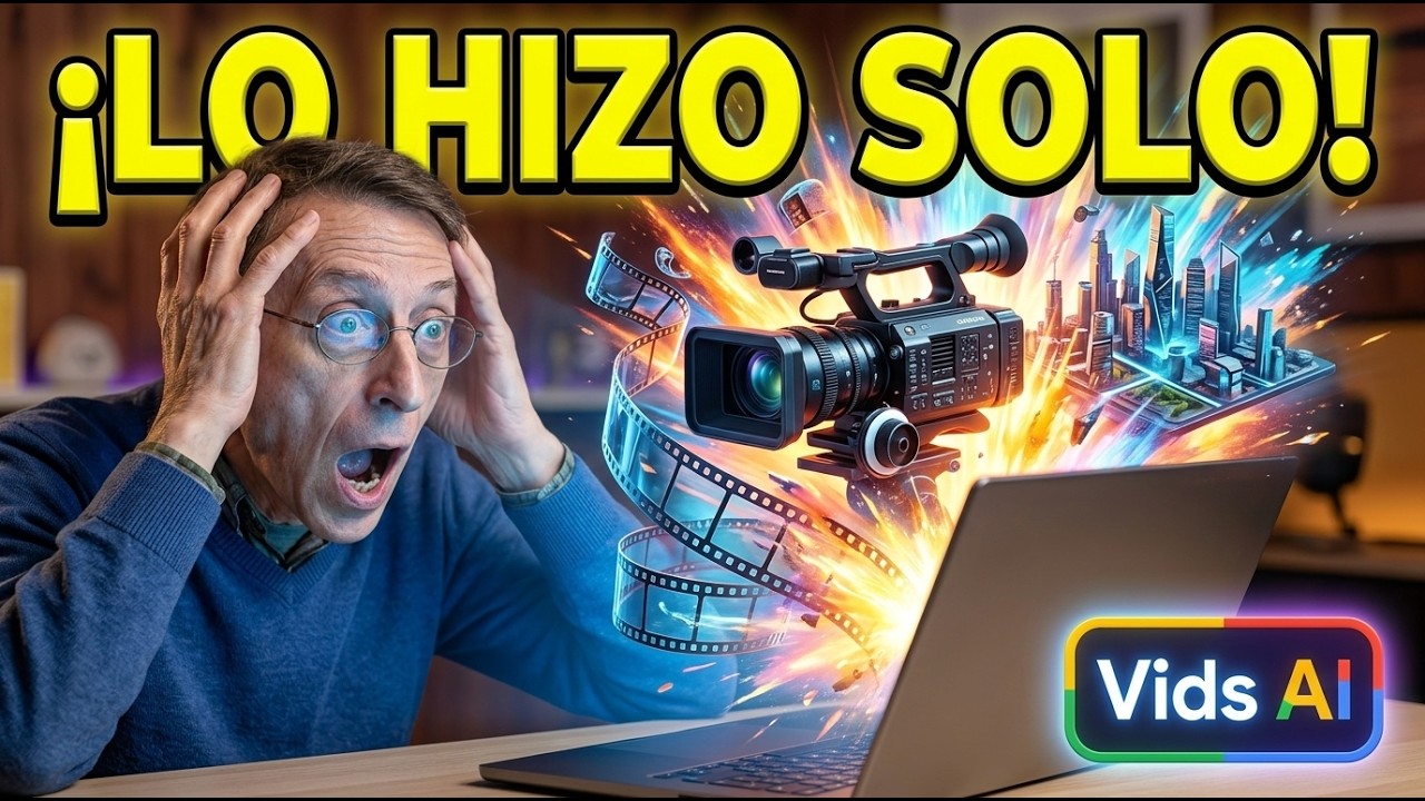 ¡Google CREÓ ESTO Solo! 🤯 Lo último de Vids, Veo AI e Imagen 3 (¡GRATIS!)