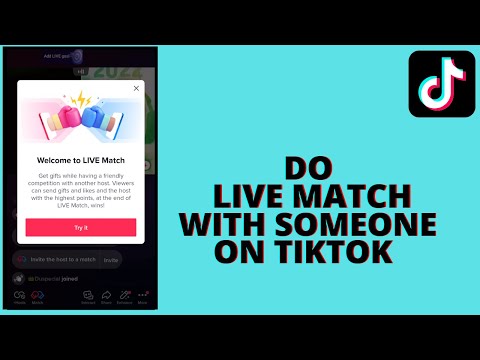 How To Do Live Match With Someone On Tiktok