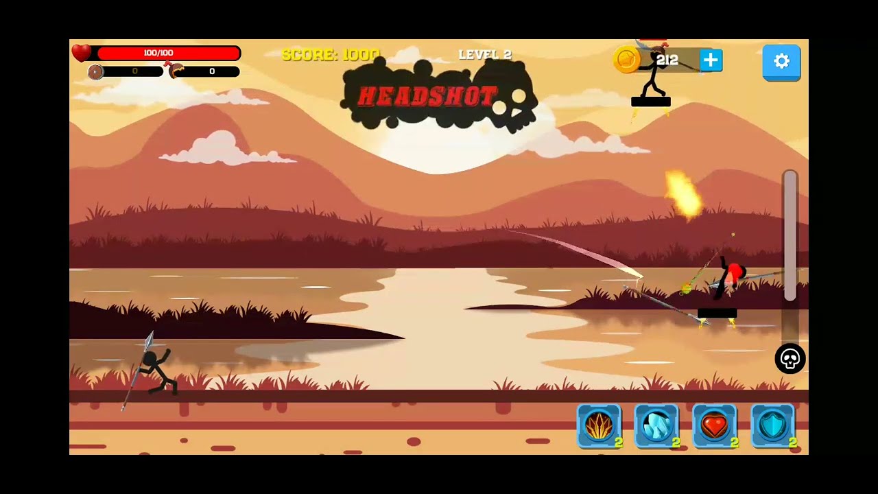 stickman archer unity source code