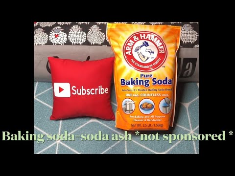 Making soda ash for tie dye