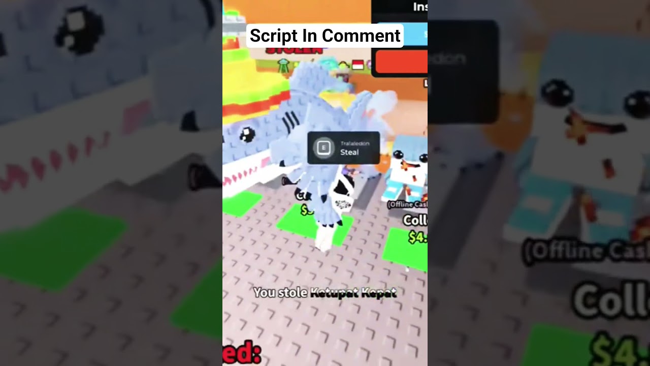 Steal A Brainrot Instant Steal #roblox #stealabrainrot #robloxstealabrainrot #sab #robloxsab #script